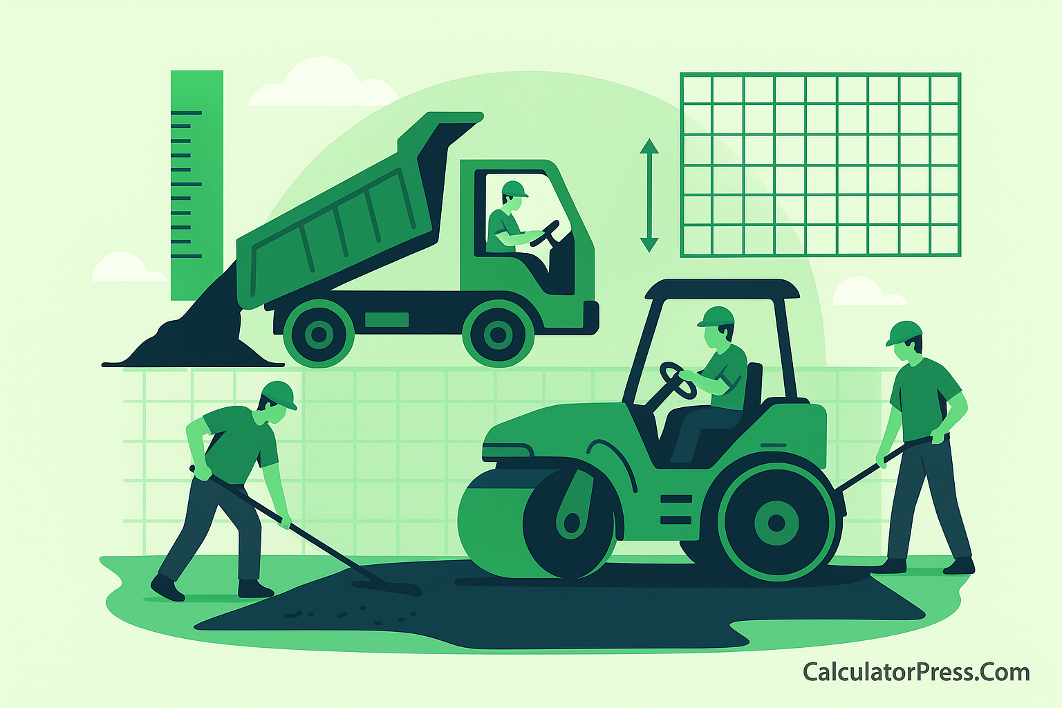 How to Calculate Tonnage for Asphalt - CalculatorPress